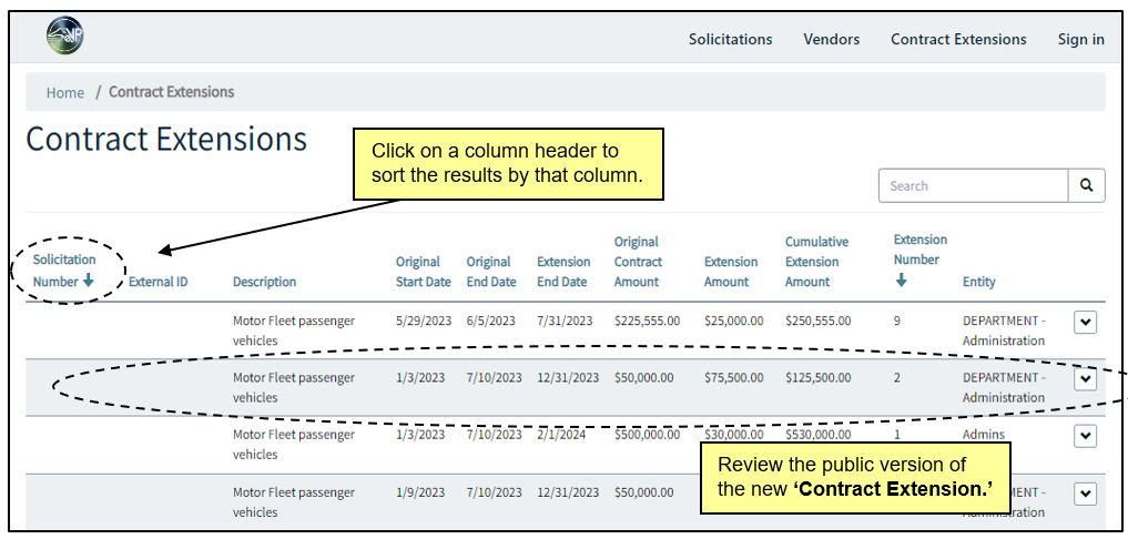 Viewing and Responding to Solicitations in eVP | NC eProcurement